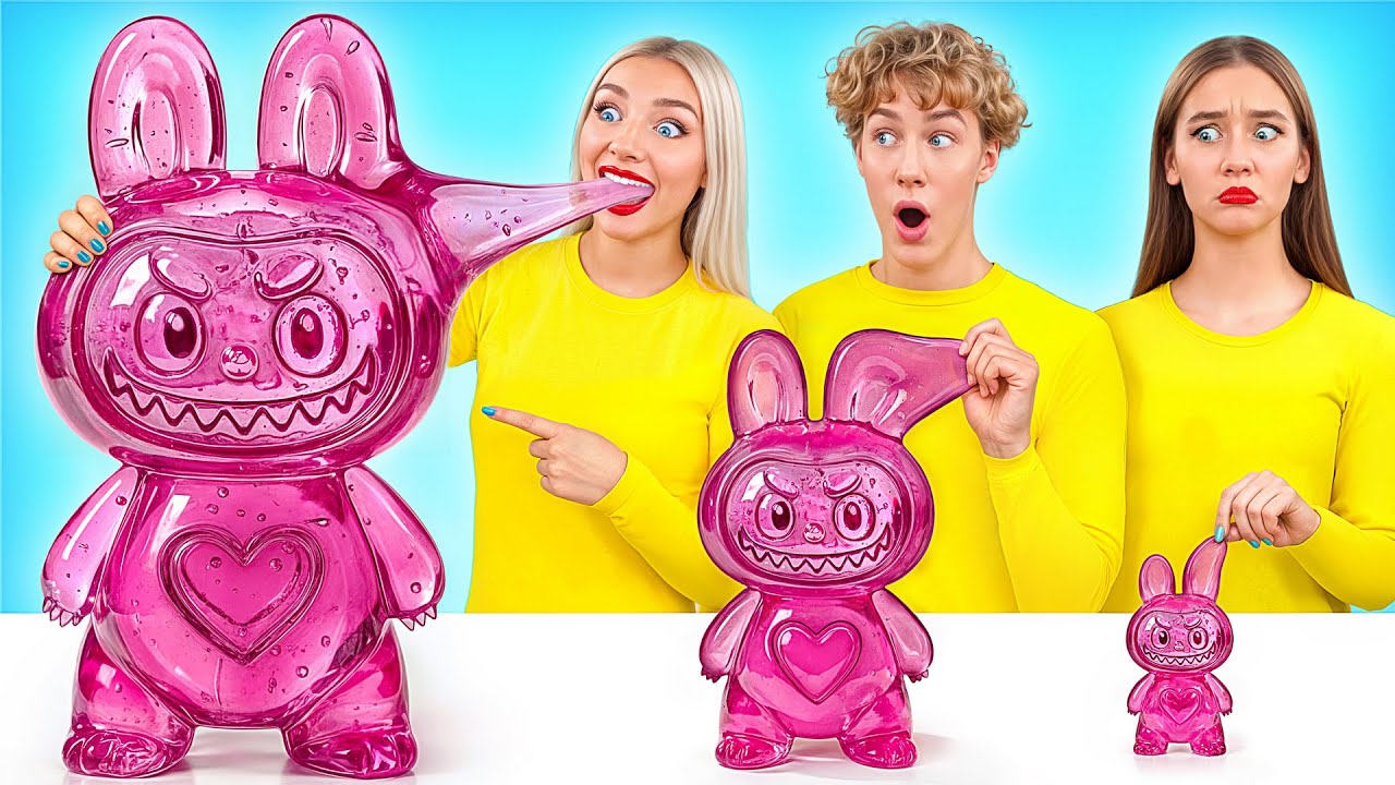 Big, Medium and Small Plate Challenge | Delicious Food Recipes by Multi DO Challenge