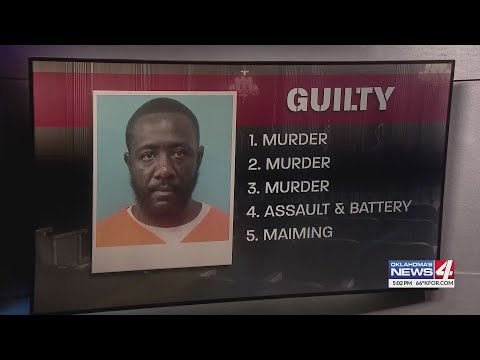 Emotions running high as man pleads guilty to 3 Chickasha murders