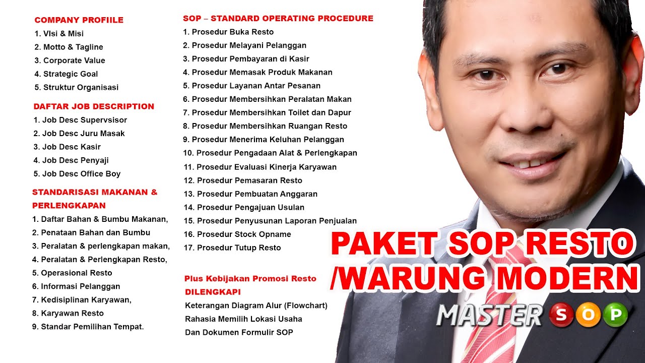 SOP RESTO MODERN (Seri 04)