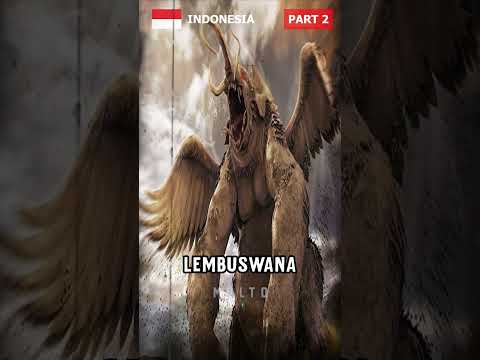 6 mythical creature from indonesia part 2 | #shorts