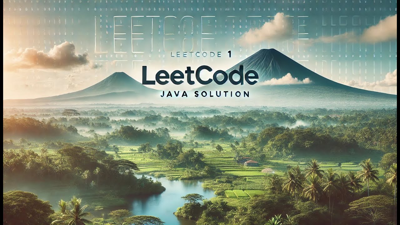 leetcode 1 : two sum : java solution