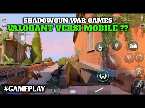 GAME MIRIP! VALORANT ANDROID : ( SHADOWGUN WAR GAMES ) GAMEPLAY