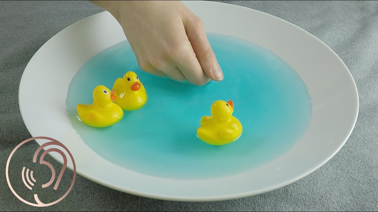 ASMR - playing with rubber ducks (calming and relaxing)
