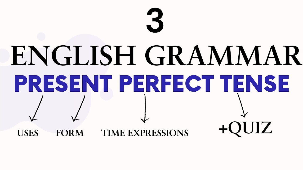 Present Perfect Tense | English Grammar Lesson 3 #learnenglish
