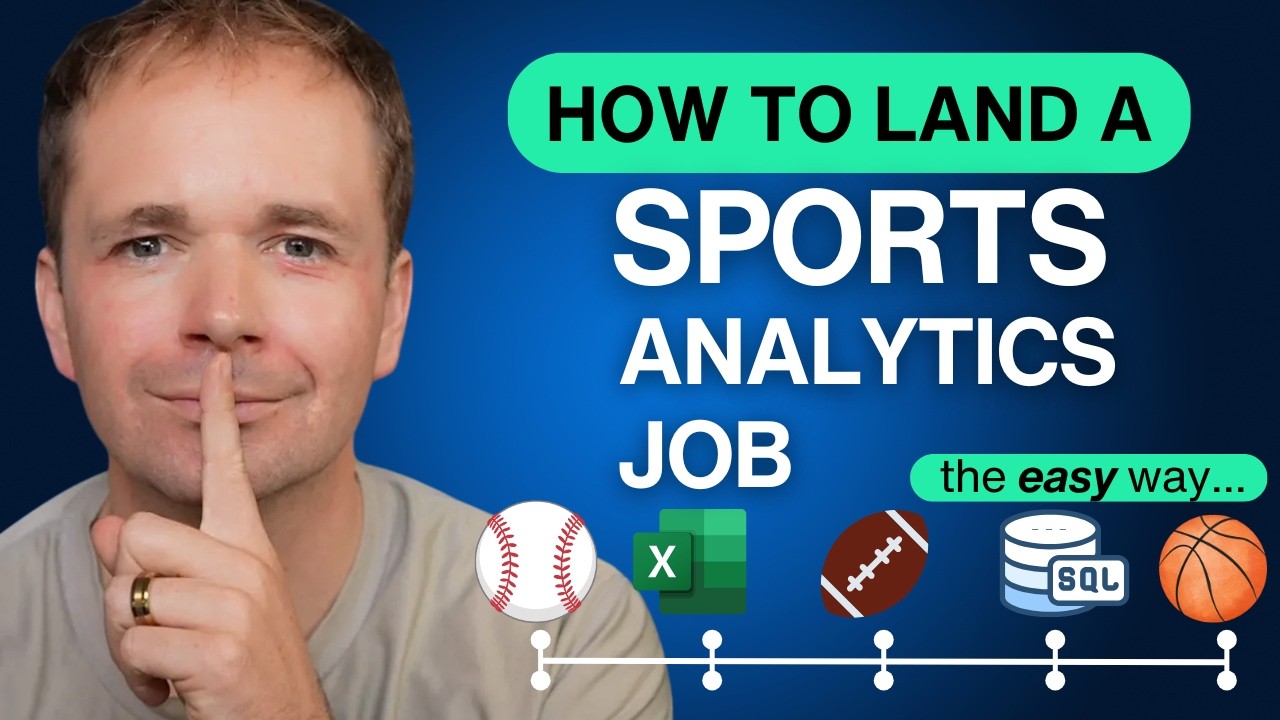 How to Become a Sports Data Analyst in 2026 (starting from 0)