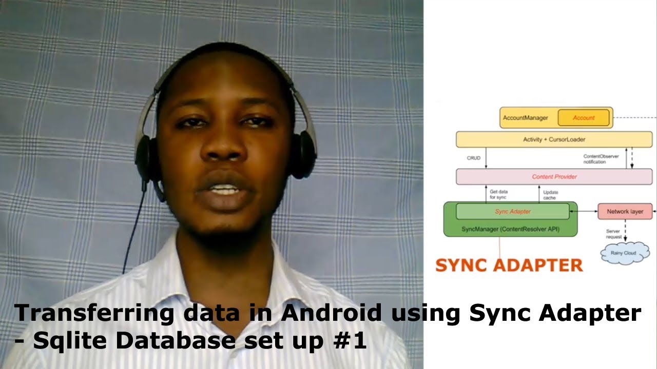 TRANSFERRING DATA IN ANDROID USING SYNC ADAPTER - SQLITE DATABASE SET UP #1