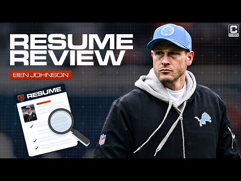 Ben Johnson Head Coach Resume Review | CHSN Chicago Bears