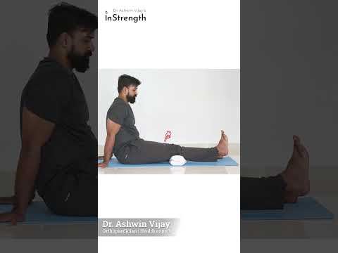 முழங்கால் வலிக்கான எளிய உடற்பயிற்சி | Easy exercises for knee pain | Dr Ashwin Vijay