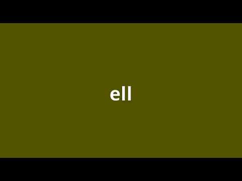 what is the meaning of ell