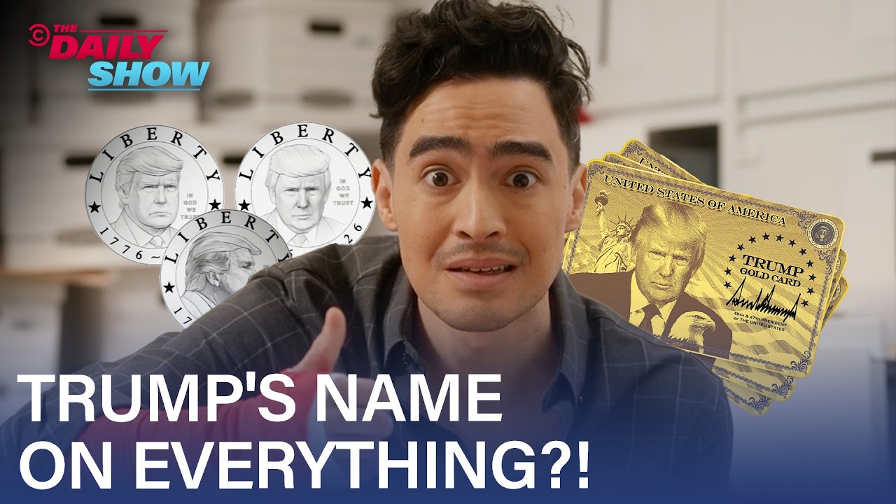 Meet the Enraged Man Hired to Name Things for President Trump | The Daily Show