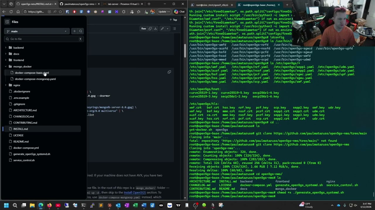 Open5gs-nms Install Guide