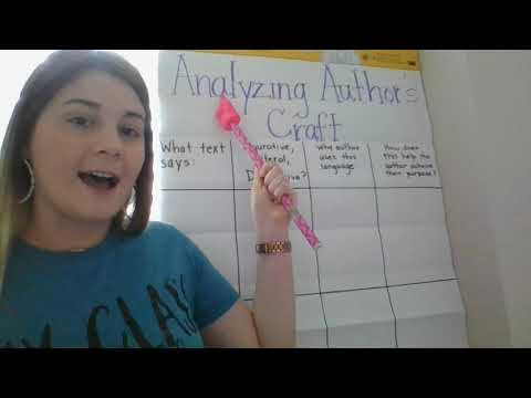 Analyzing Author's Craft