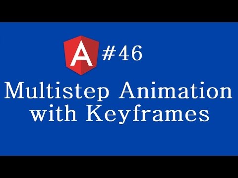 Learn Angular 2 Tutorial 46 Multistep Animation with Keyframes - Mind Luster