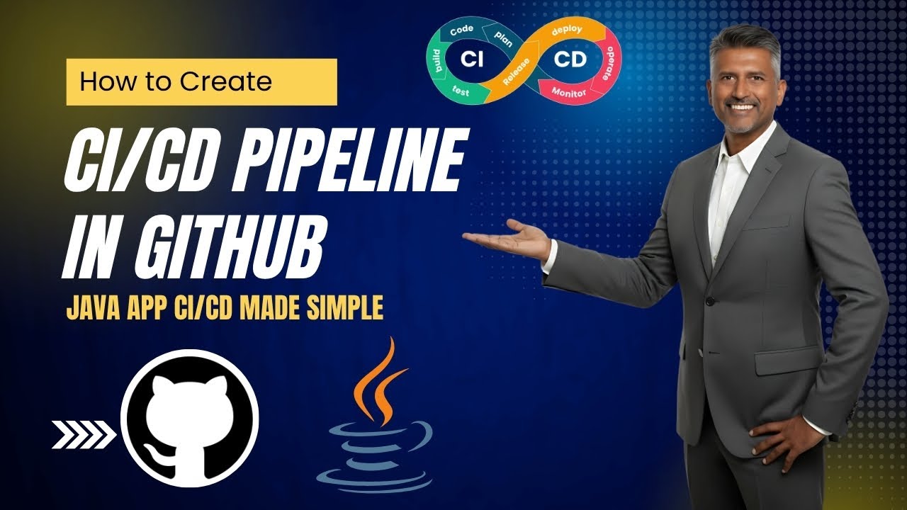 How to Create a CI/CD Pipeline using GitHub Actions for a Java Web App | GitHub Actions Tutorial