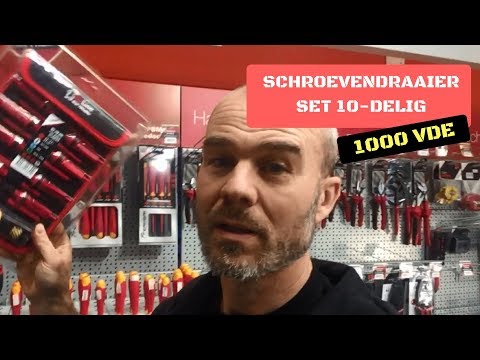 Schroevendraaierset 10-delig 1000 V