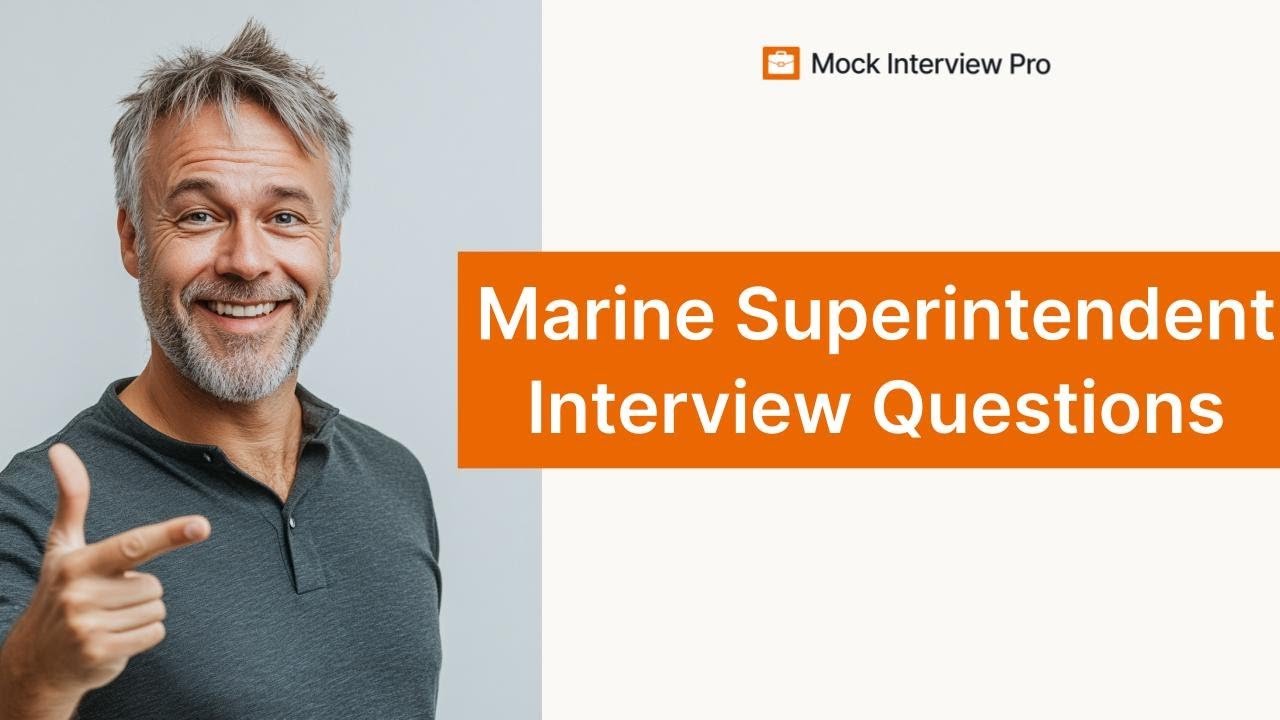 Sample Interview Questions for Marine Superintendent with Answers