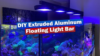 DIY 8020 Extruded Aluminum Saltwater Aquarium Light Mount - The DIY ...