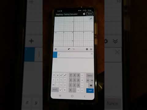 Desmos Test Mode App Quick Demonstration