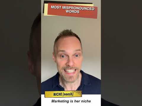 Can You Pronounce This Word? NICHE