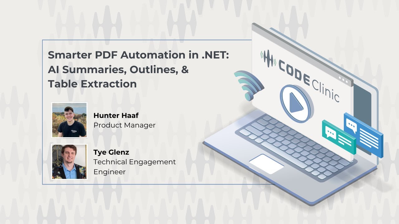 Smarter PDF Automation in .NET: AI Summaries, Outlines, & Table Extraction