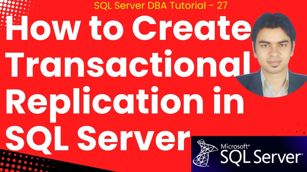 How to Create Transactional Replication in SQL Server #sqlserver #replication #replica #transaction