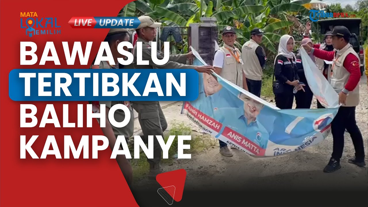 Bawaslu Nunukan Mulai Tertibkan Algaka Kampanye yang Melanggar Aturan ... Bawaslu Nunukan Mulai Tertibkan Algaka Kampanye yang Melanggar Aturan ...