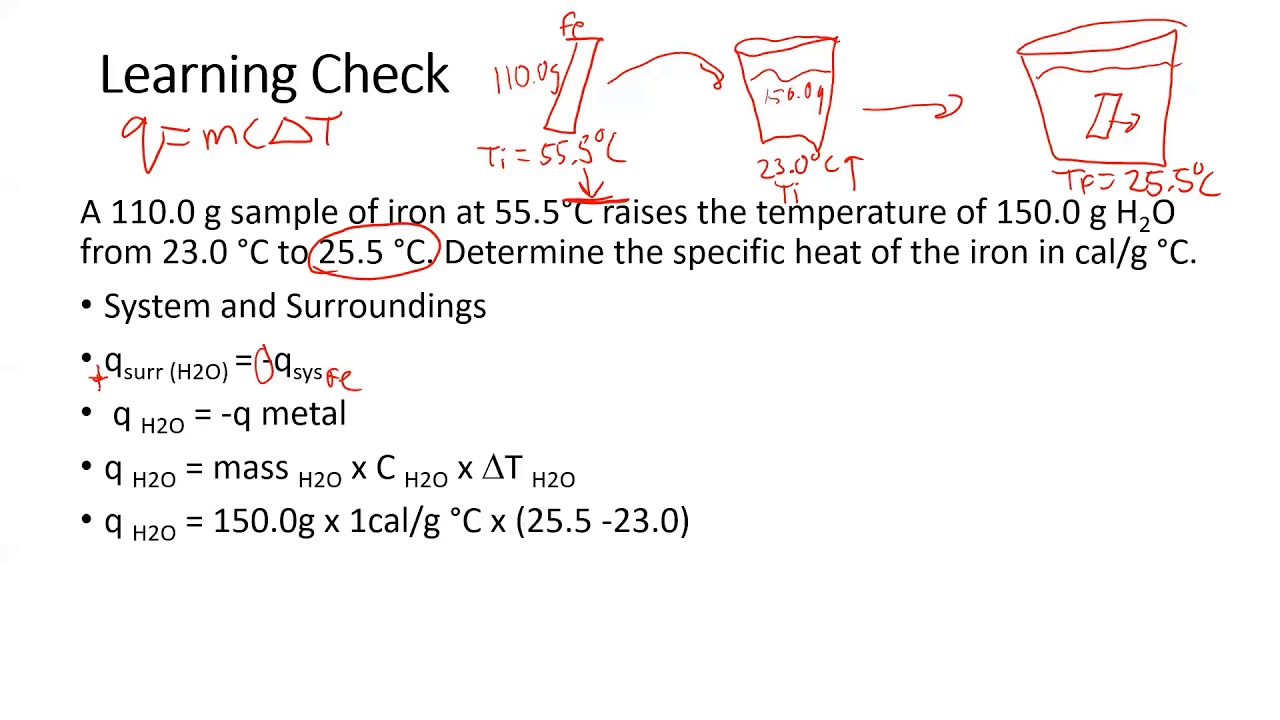 Transfer of Heat Calculations