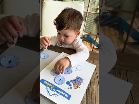 Printable Learning Workbook for Toddler Education #printableworksheets