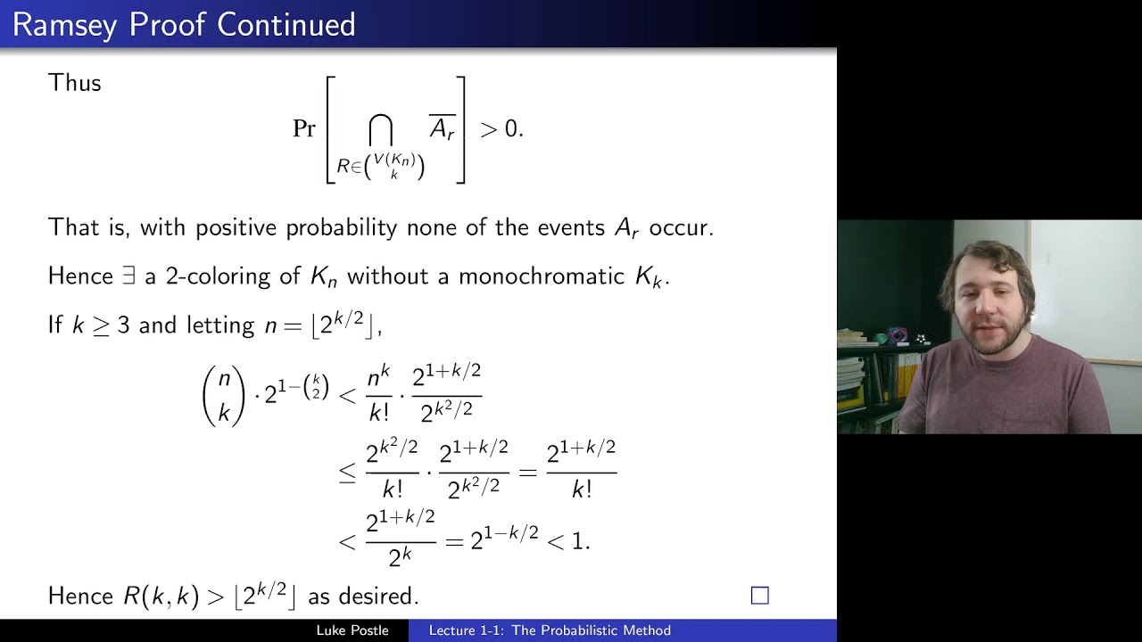 Probabilistic Methods 1-1: Probabilistic Method
