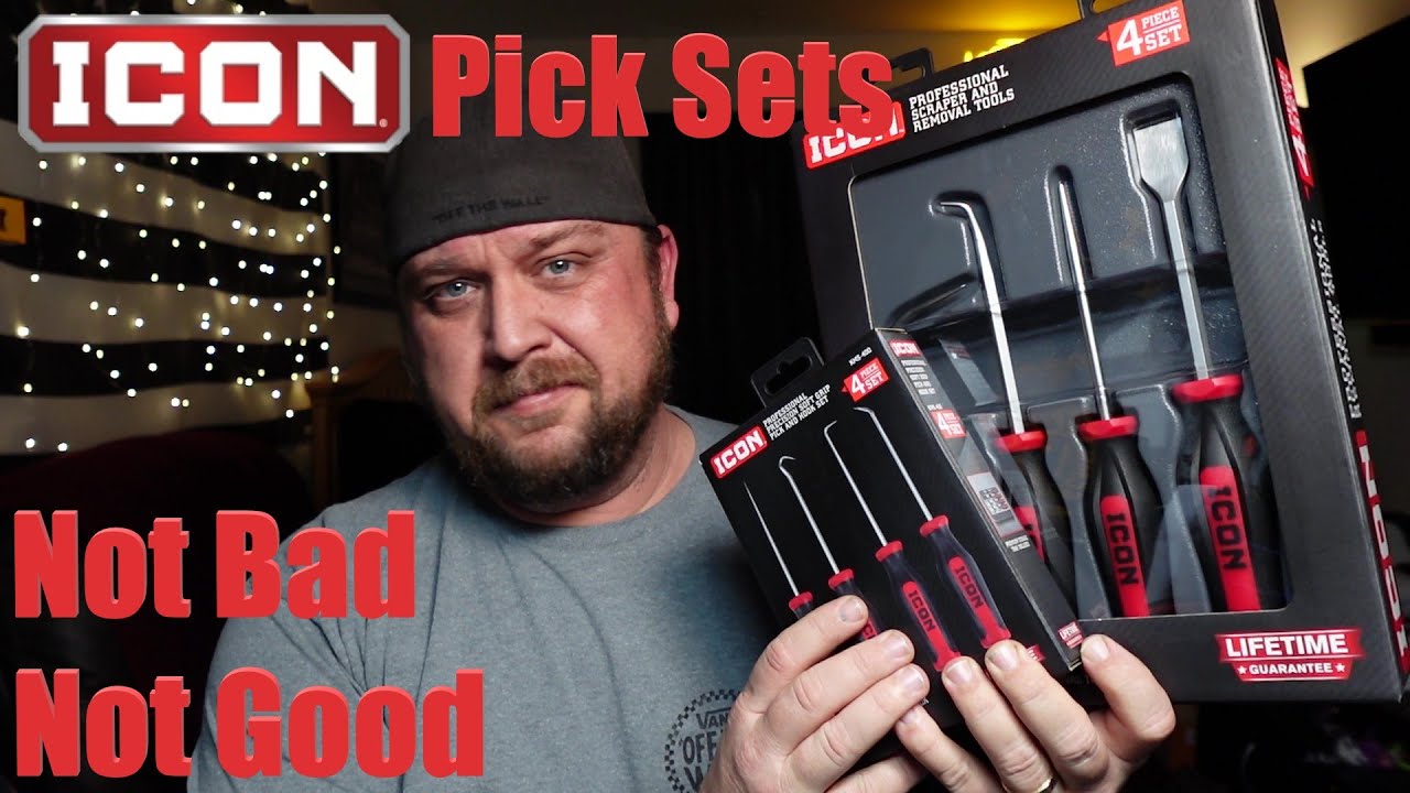 Icon Picks And Scraper/Removal Tools