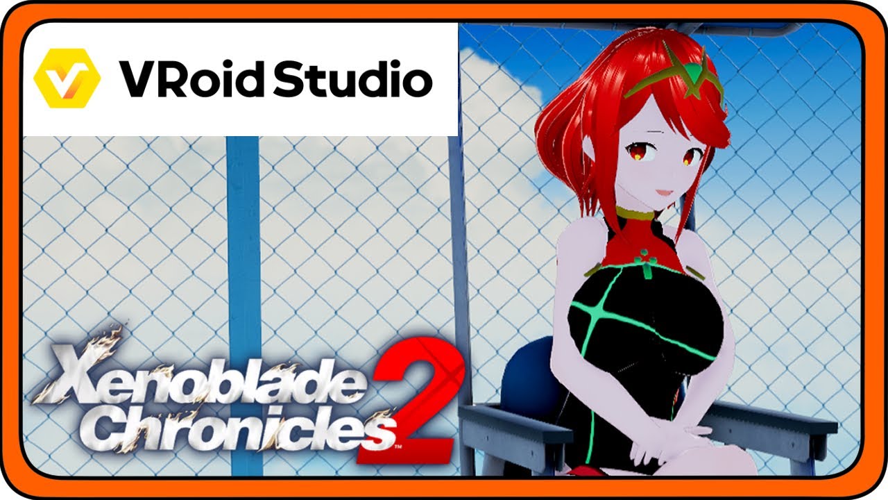Making Pyra in #VRoidStudio