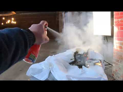 StaySafe 5-in-1 Fire Extinguisher In Action - POV