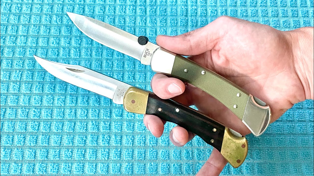 Buck 110 Weight New & Old