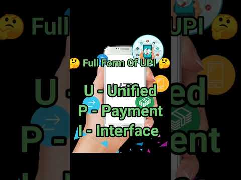 Full Form Of UPI || UPI ka full form kya hai || what is full form of UPI #upi