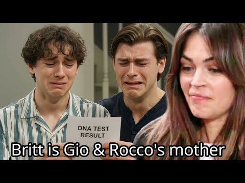 Lulu's crime secret, Britt is Gio & Rocco's mother General Hospital Spoilers