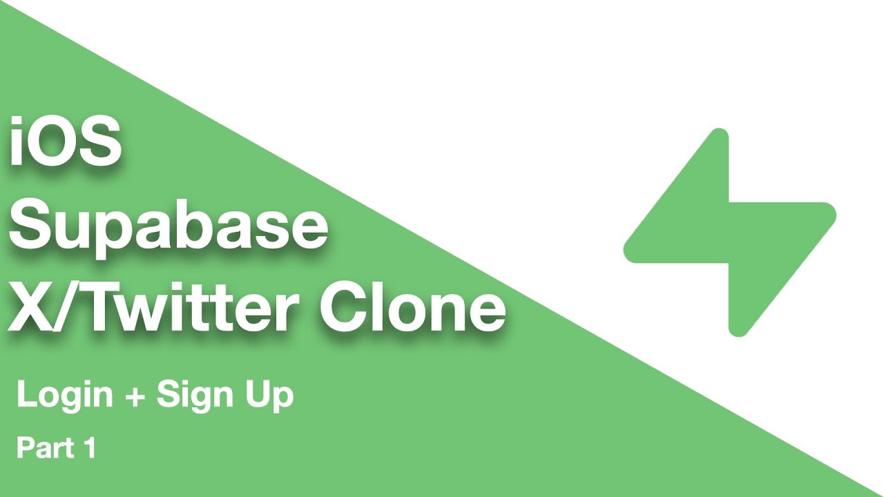 Supabase Twitter/X Clone: Part 1 — Authentication Made Easy