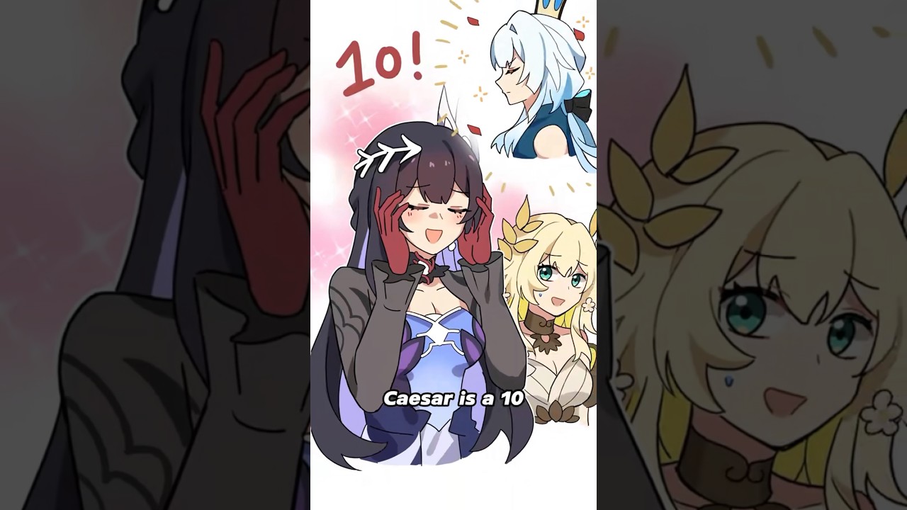 Caesar is a 10 (CR.Popilala)#honkaistarrail #hoyoverse #hysilens #cerydra #aglaea