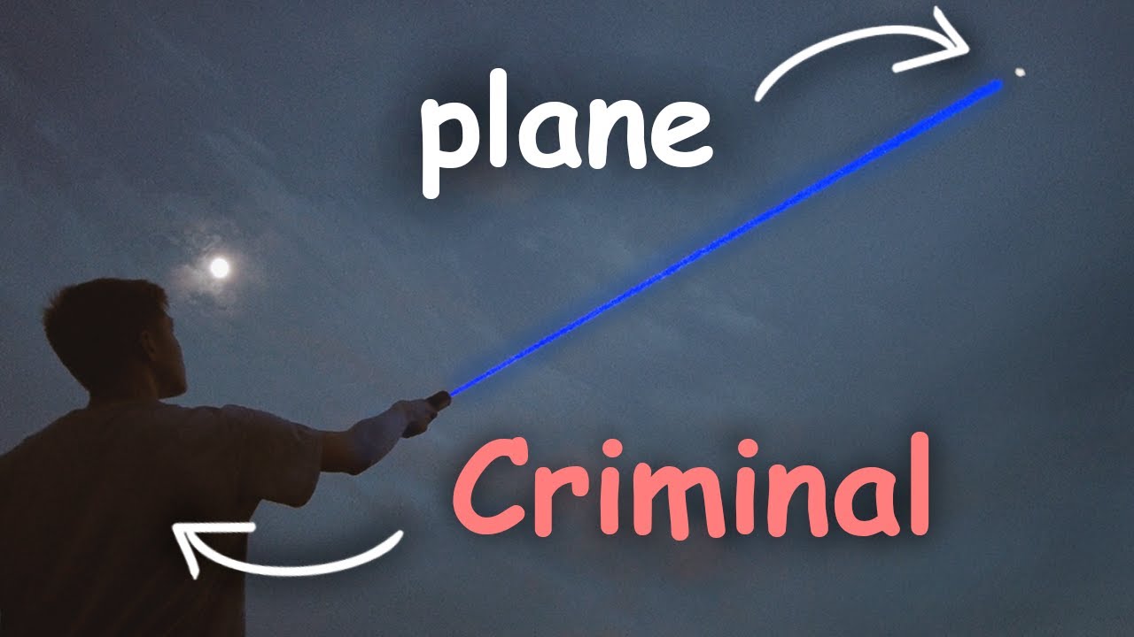 Why You Don't Shine Lasers at Aircraft