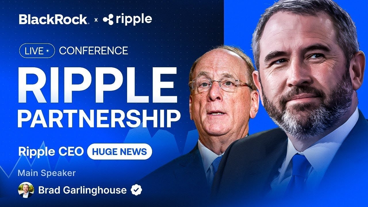 LIVE: Brad Garlinghouse on Ripple and BlackRock Partnership - Game Changer for XRP Holders!