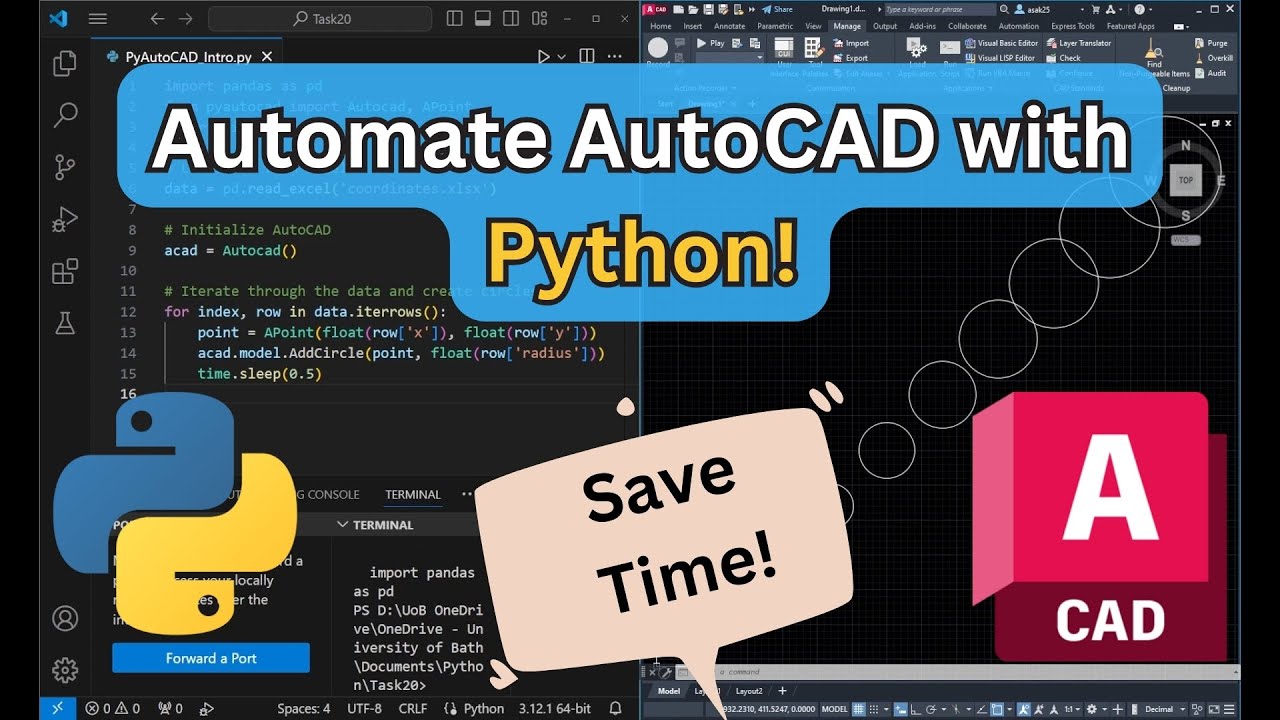 How can Python do your CAD work?!