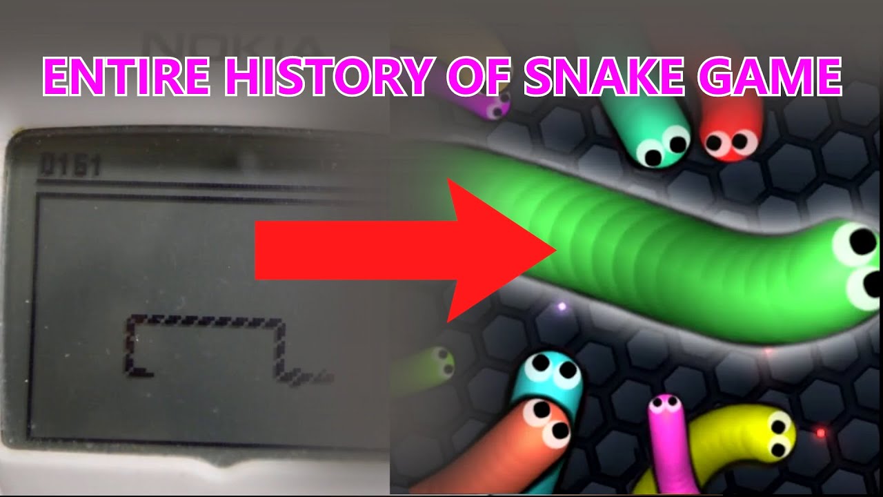 The entire history of snake game, i guess