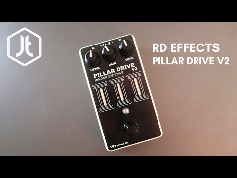 Pillar Drive V2 Mid-Gain Overdrive (RD Effects) | Reverb