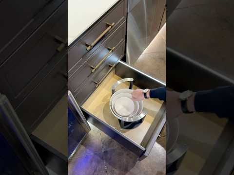 Cabinet Drawers with Built-in Lights