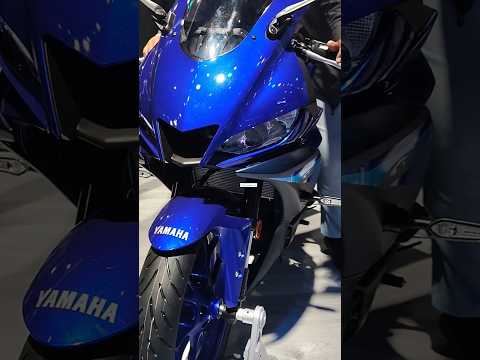 Newly Launched 2025 Yamaha R3 Racing blue colour #bike #shorts #yamaha #r3 #2025