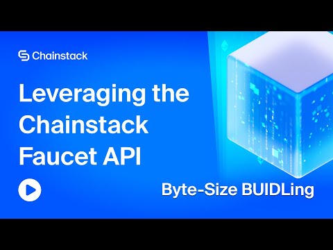Leveraging the Chainstack Faucet API (in 4 minutes)