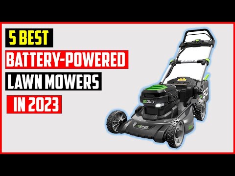 ✅ Top 5 Best Battery-Powered Lawn Mowers 2023 | 5 Best Battery-Powered Lawn Mowers 2023