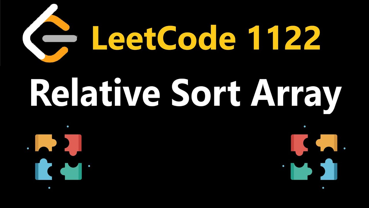 Relative Sort Array - Leetcode 1122 - Python