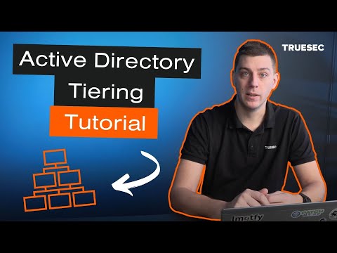 How to Secure Active Directory (AD Tiering) - Tutorial 15 min