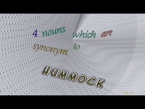 hummock - 5 nouns which are synonym of hummock (sentence examples)