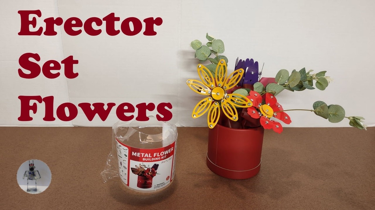 Erector Set Flowers
